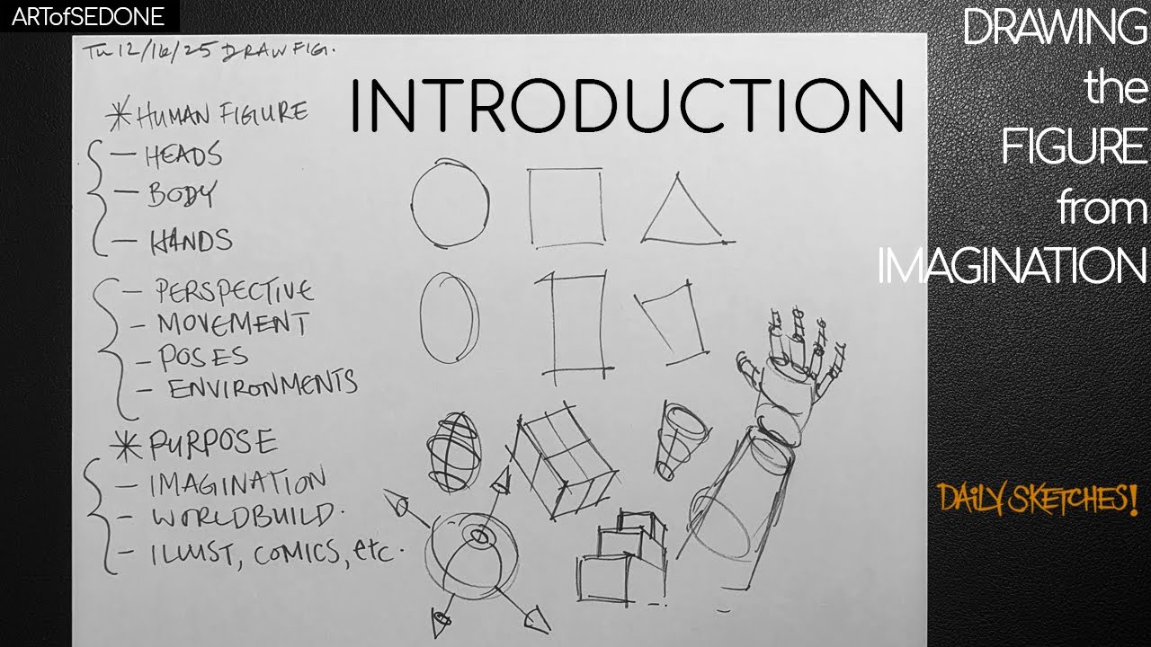 Introduction To Drawing The Figure From Imagination - YouTube