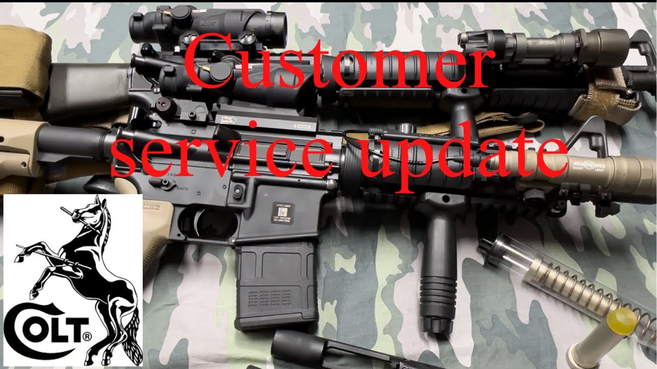 Colt customer service update - YouTube