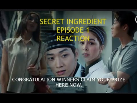 SECRET INGREDIENT EPISODE 1 REACTION/NAGDRAMA DAW?/CLAIM YOUR PRIZES ...