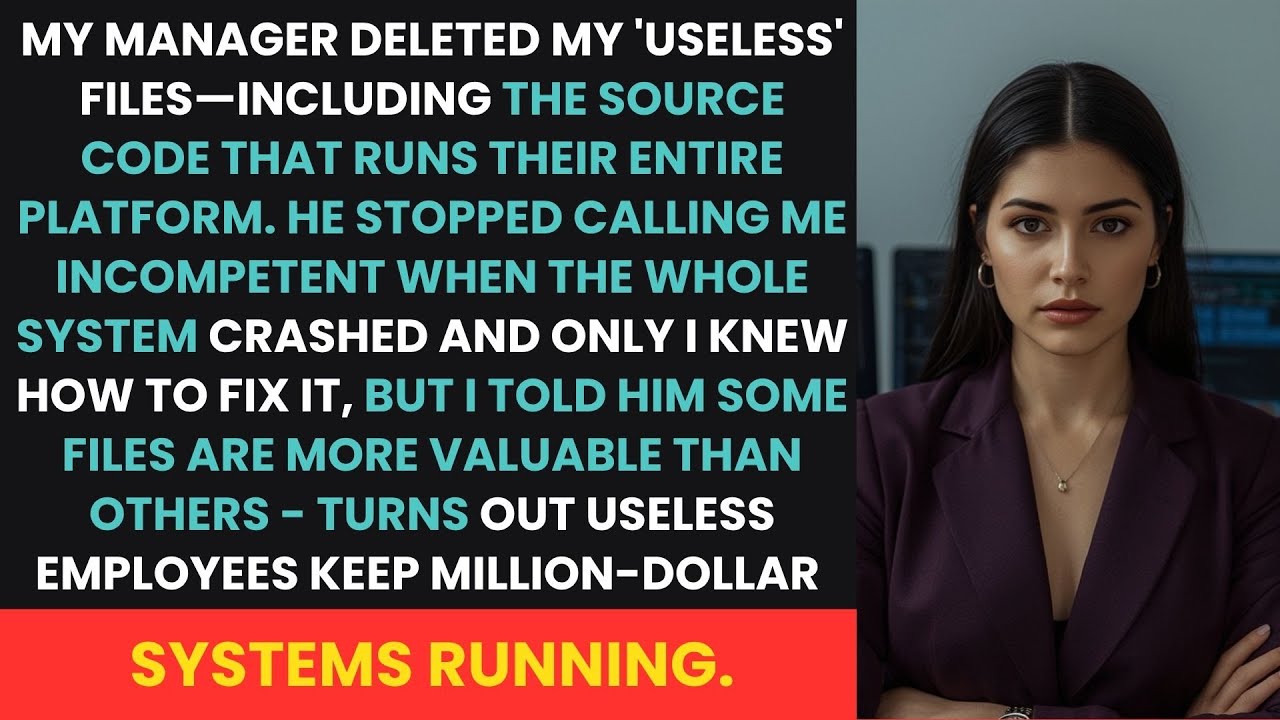 Manager Deleted My 'Useless' Files—Including the Source Code That Runs Their Entire Platform ...