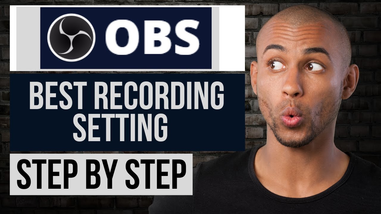 How to Use Best Recording Settings in OBS Studio (for Beginners) - YouTube