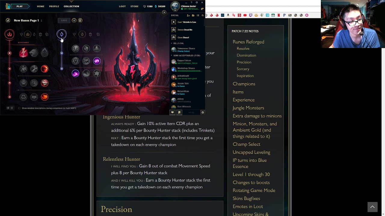 Season 8 Preseason Rune Setup for Shaco - YouTube
