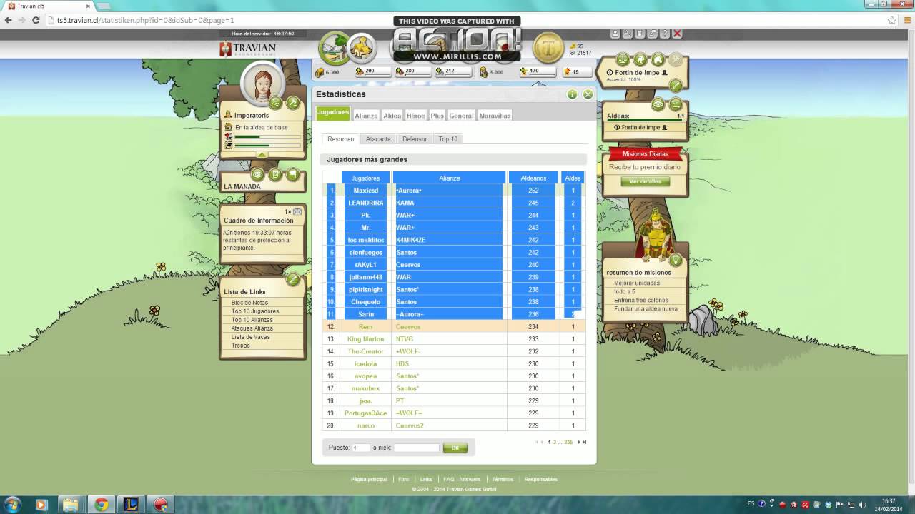 Serie Travian T4.4 - Se tuercen los planes - Capitulo 6 - YouTube