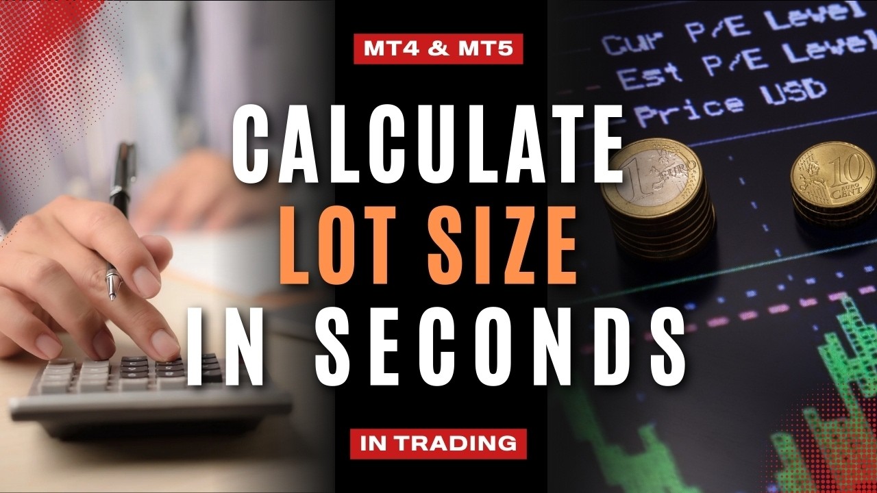 Lot Size Calculation MT4 & MT5 - Fast and Accurate Method - YouTube