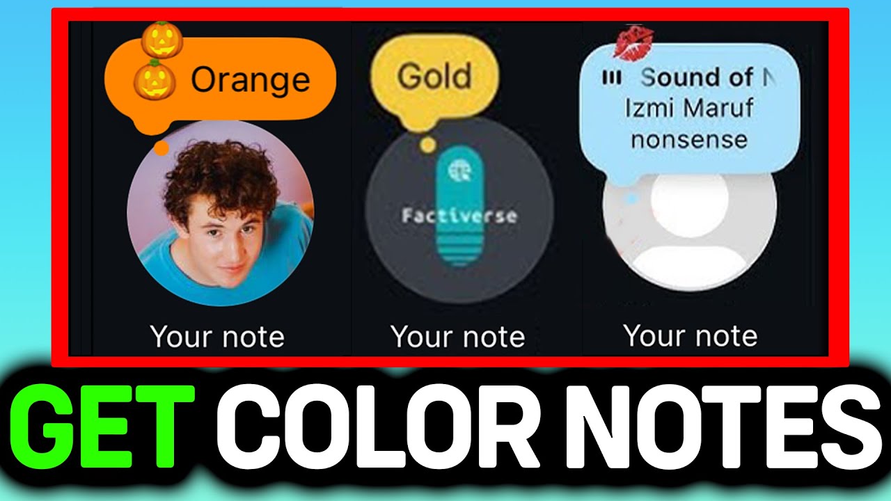 How to Get Orange Notes on Instagram | Instagram Orange Notes Update ...