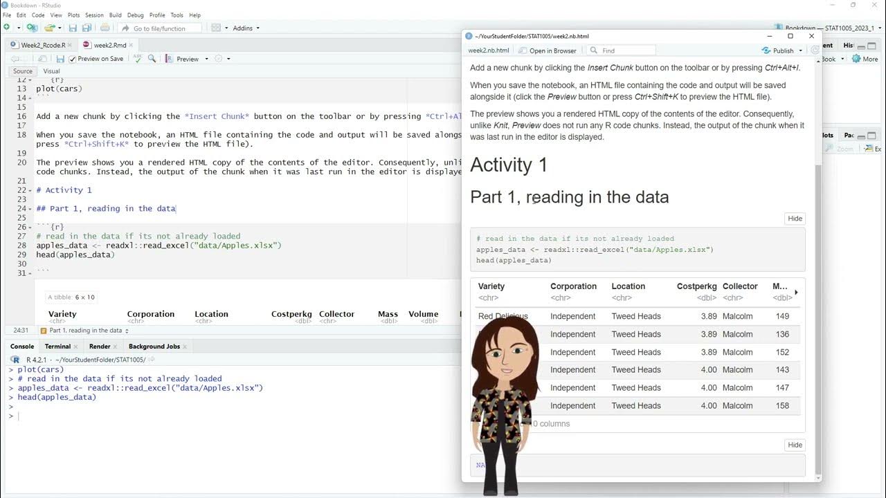 Getting Started In R part 2 (R Notebook) - YouTube