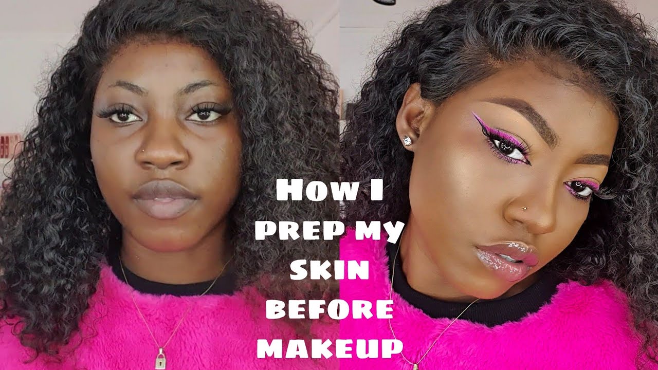 How I prep my skin before makeup - YouTube