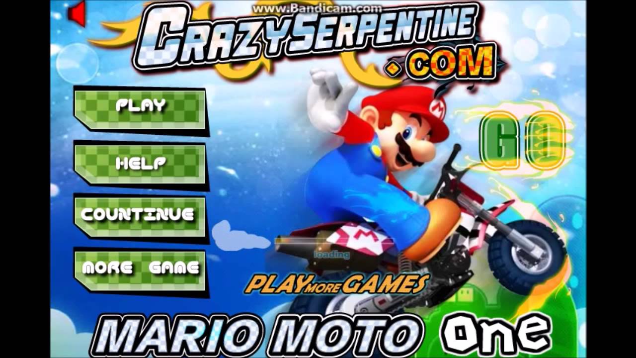 Flash Games about Mario Riding a Bike - YouTube