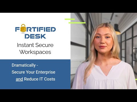 Fortified Desk - Instant Secure Workspaces - YouTube
