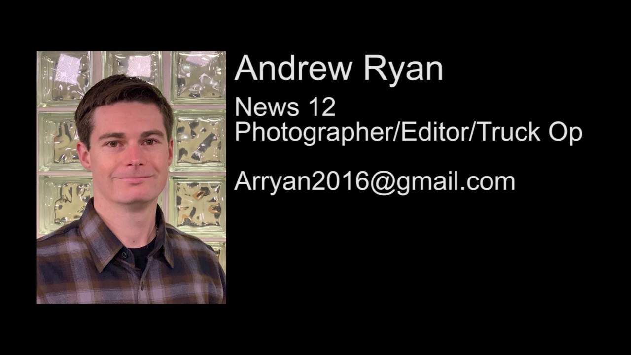 Andrew Ryan - News 12 Reel - YouTube