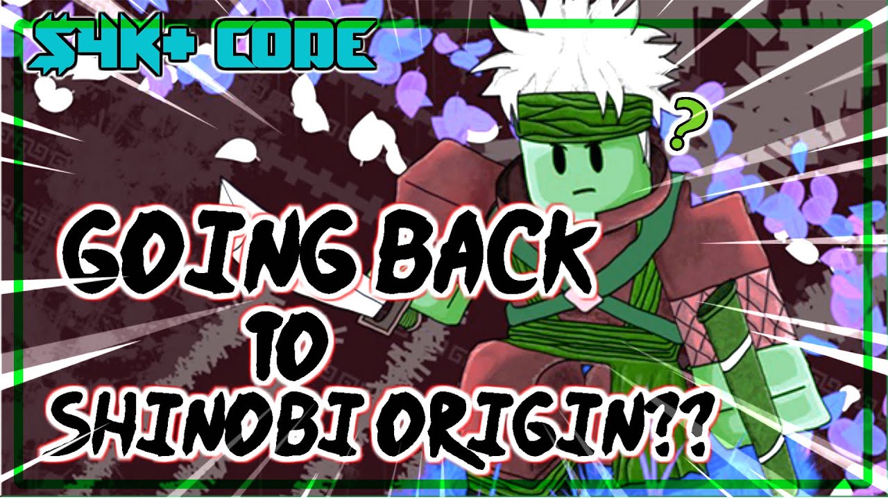 |New Codes| Going Back To Shinobi Origin But It's Hardcore!Ch.54 - YouTube