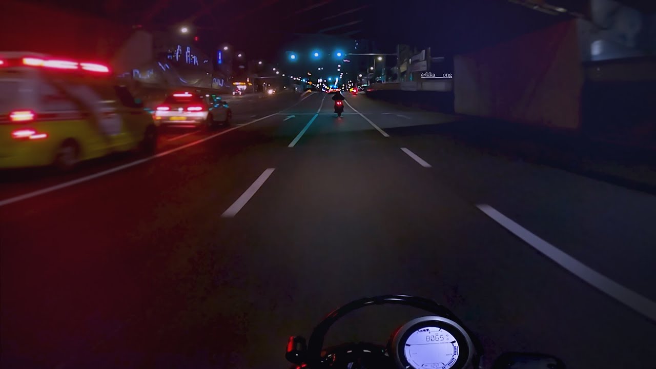 [4K] KOREA / Ducati Scrambler, Night Shift 2021 Dynamic Busan Part.2 ...