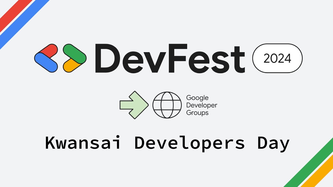 [2024.12.21] DevFest - Kwansai Developers Day - YouTube
