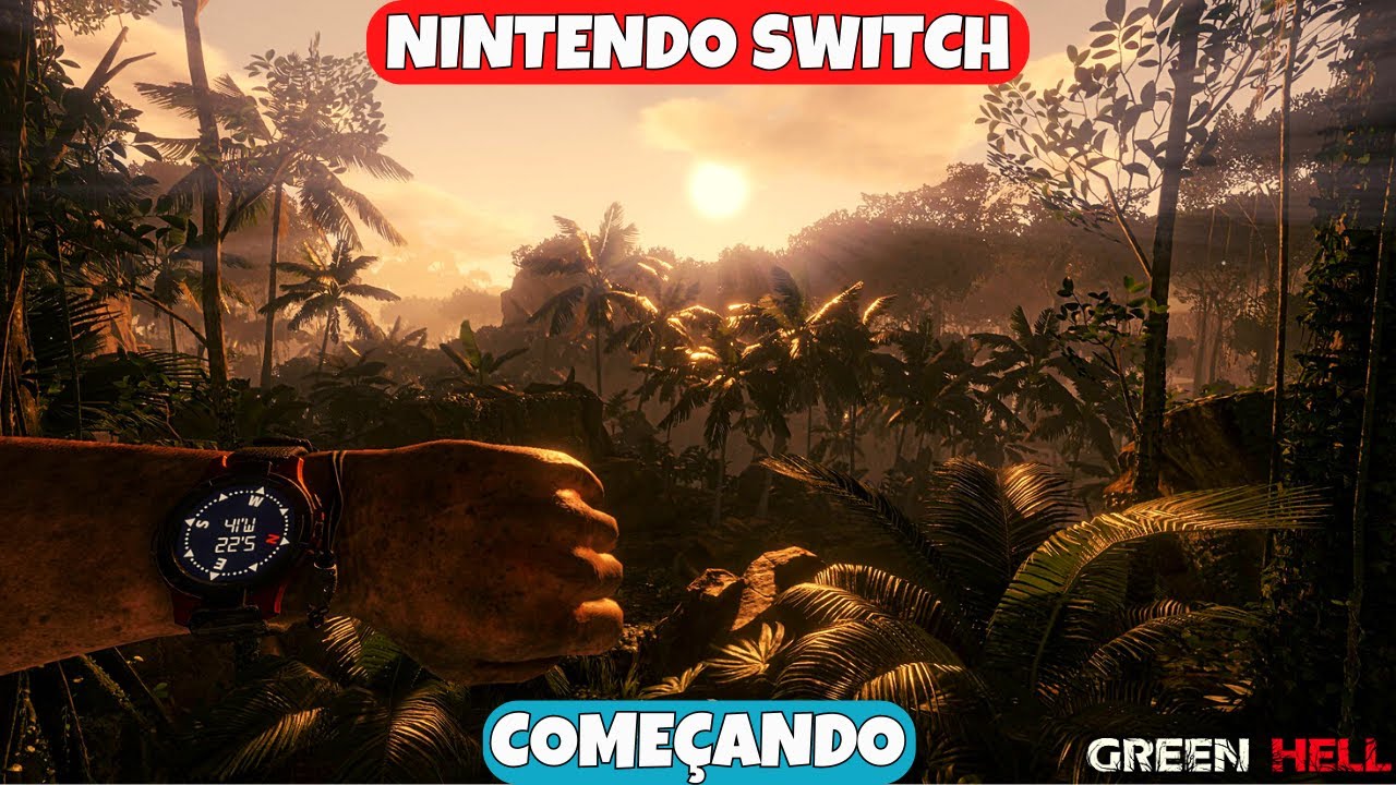 O começo de GREEN HELL no Nintendo Switch - Gameplay sem comentários ...