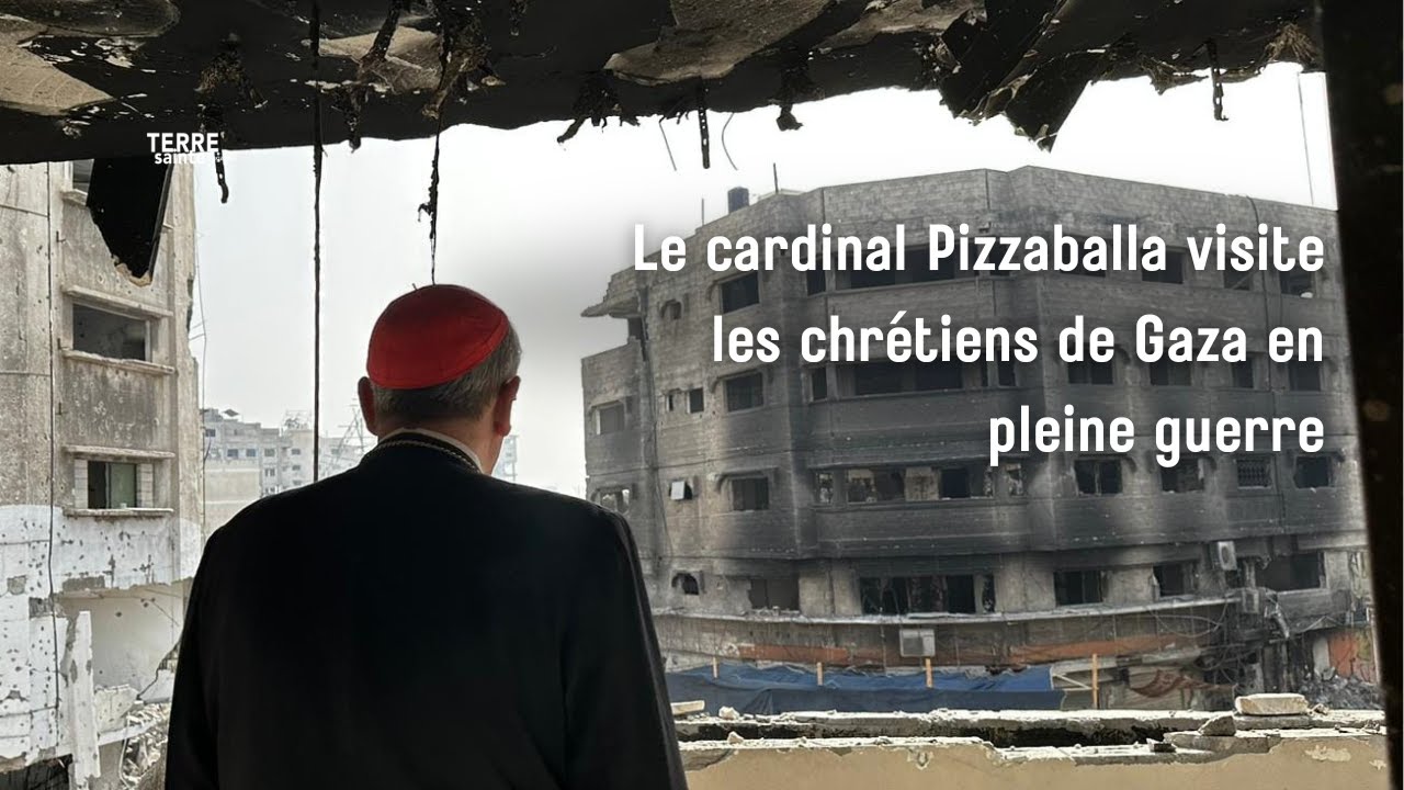 Le Cardinal Pizzaballa visite les chrétiens de Gaza en pleine guerre ...