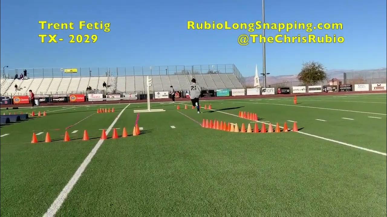 Rubio Long Snapping, Trent Fetig, VEGAS XLV Agility on January 18-19 - YouTube