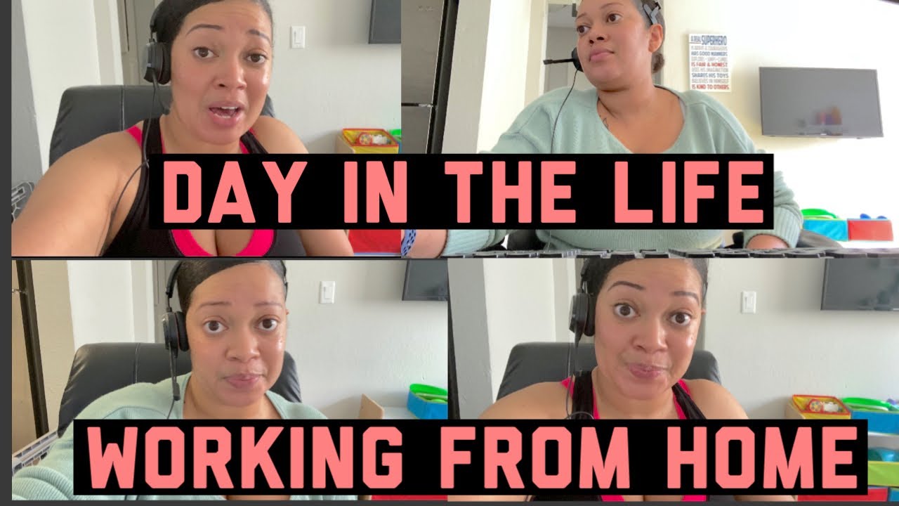 DAY IN THE LIFE WORKING FROM HOME | Claims professional | Real life ...