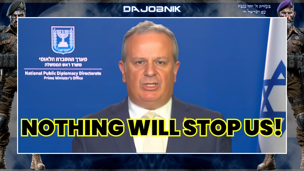"Nothing will stop us from defeating Hamas!" Israeli Spokesman David ...