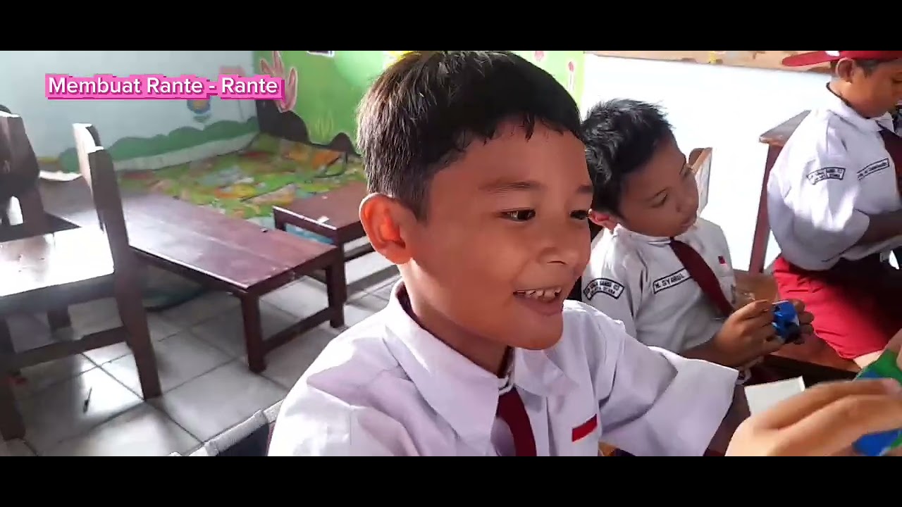 Praktek Membuat Rante - Rante PlBJ Bab Kelas 1 SD - YouTube