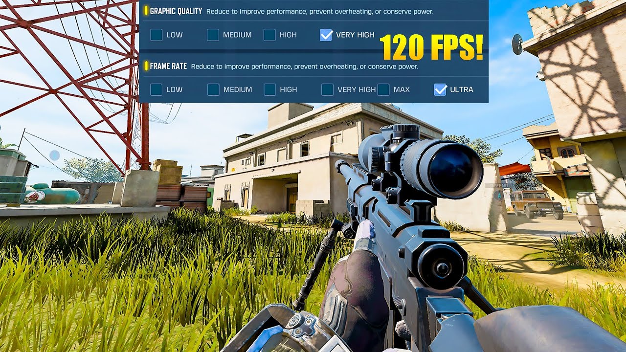 Sniping on 120FPS VERY HIGH Graphics! (CODM NEW SEASON 7 UPDATE) - YouTube