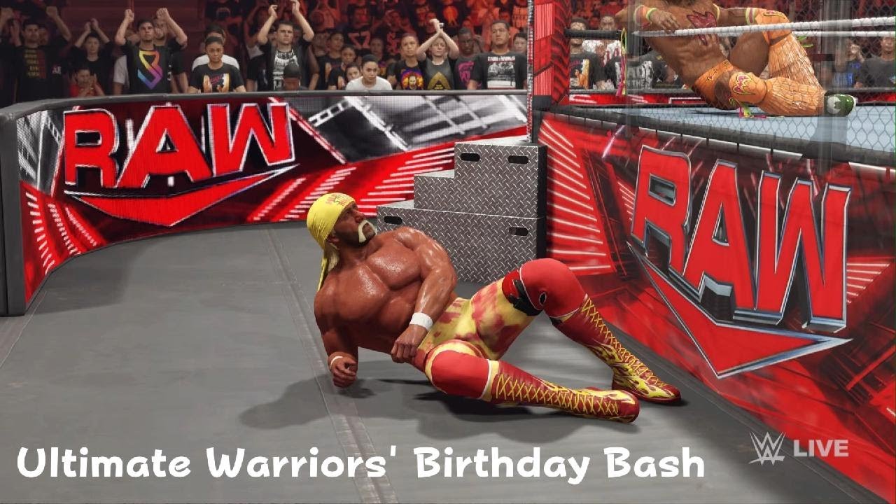 WWE 2K24: Live Events - Ultimate Warriors' Birthday Bash - YouTube