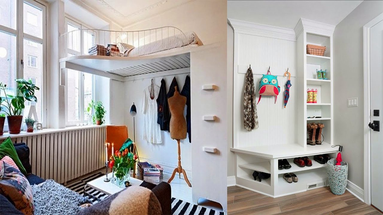 Amazing Furniture Storage Ideas for Small Space House | Clever Bedroom ...