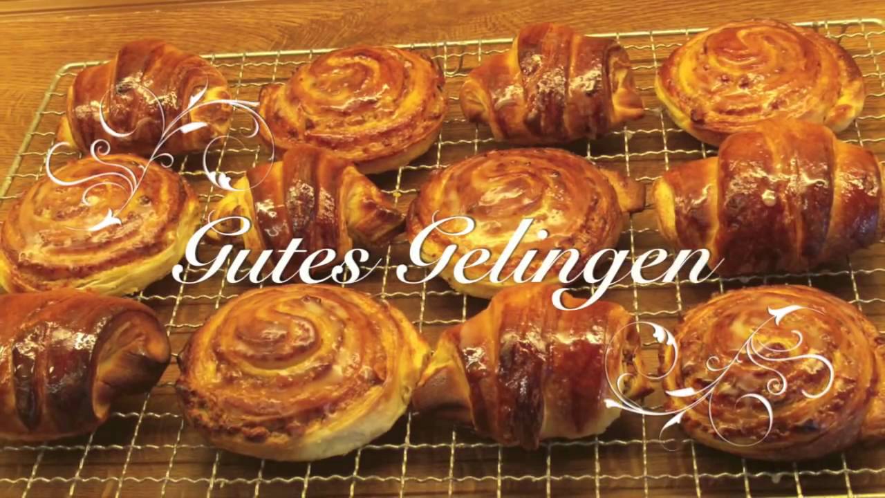 Plunderstückchen, leichter deutscher Plunder - YouTube