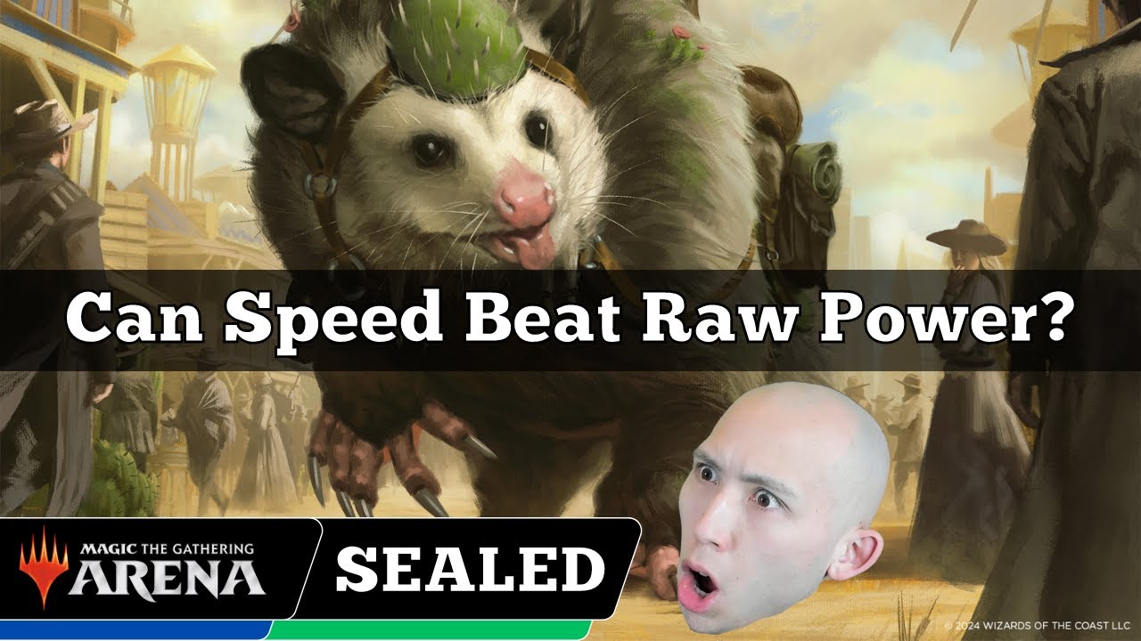 Can Speed Beat Raw Power? | Outlaws Of Thunder Junction Sealed | MTG ...