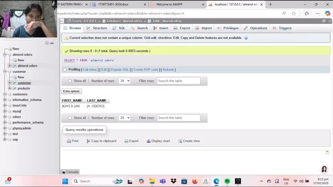 DATABASE USING THE SQL STATEMENTS (IM 101 LABORATORY 2) - YouTube