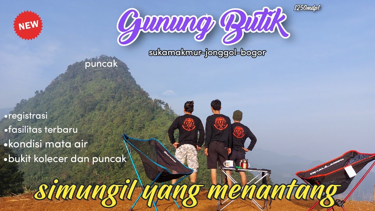 GUNUNG BUTIK SUKAMAKMUR | jalur TERJAL berselimut KABUT - YouTube