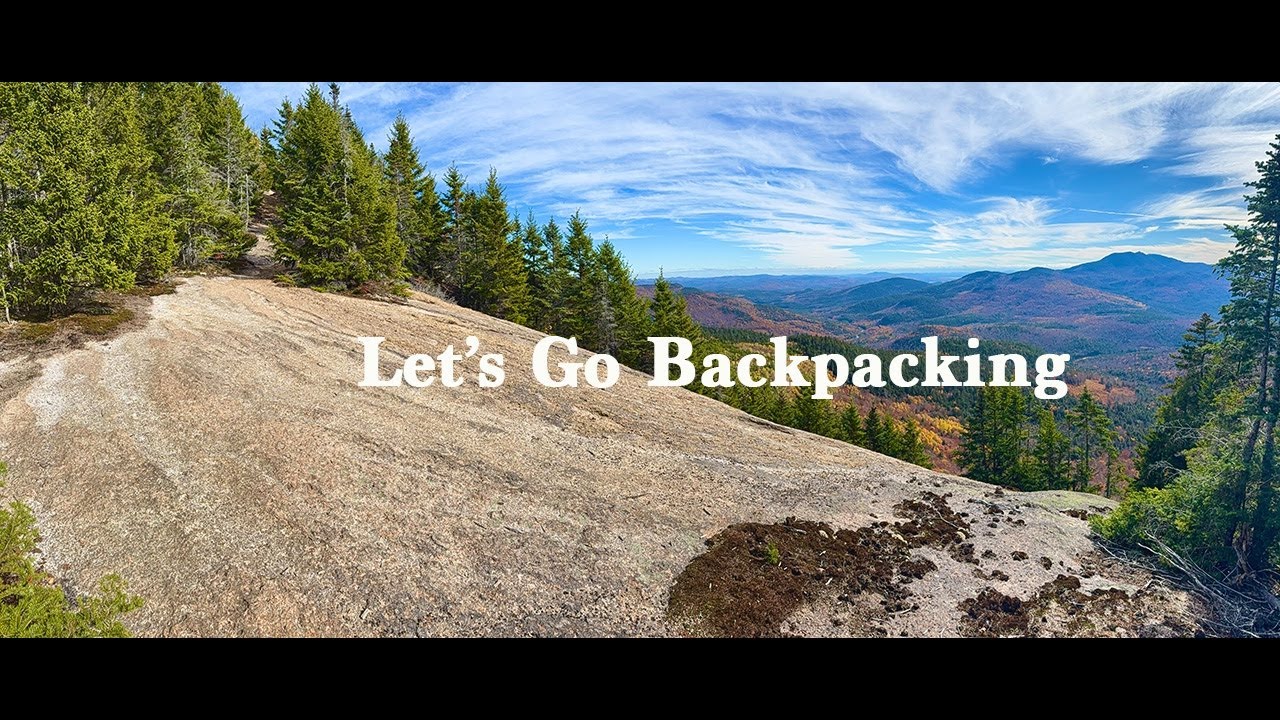 Backpacking in the White Mountains of New Hampshire - YouTube