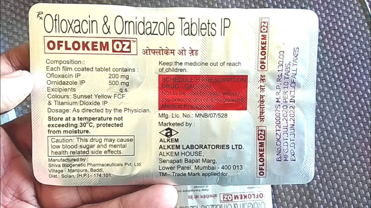 Oflokem oz tablets uses side effect dose price and review |dast lagne ...