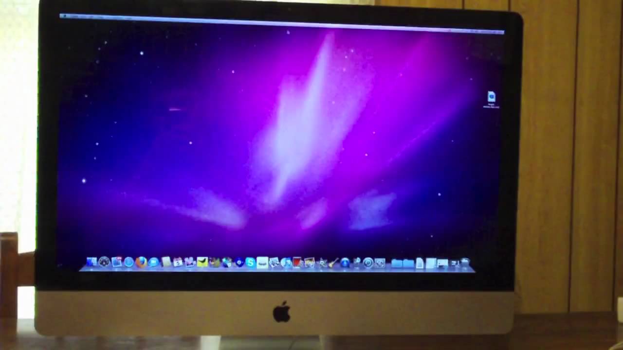 27 Inch iMac Tour - YouTube
