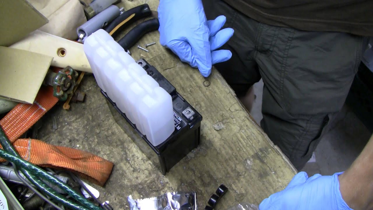 HOW TO ACTIVATE MOTORCYCLE BATTERY - YouTube