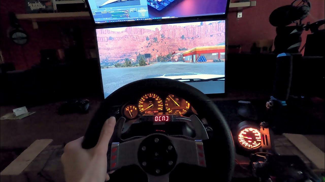 BMW E36 Racing Simulator with Arduino and SimHUB 2.0 - YouTube