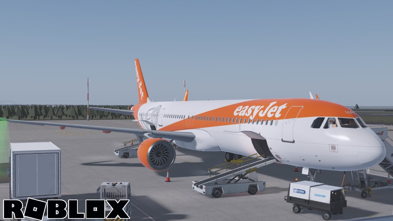 FLYING ON A EASYJET BUT IN ROBLOX??? (Roblox Easyjet Review) - YouTube