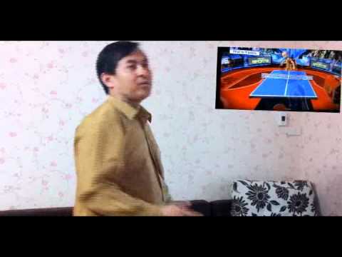 Xbox360 Kinect - Table Tennis Sport - YouTube