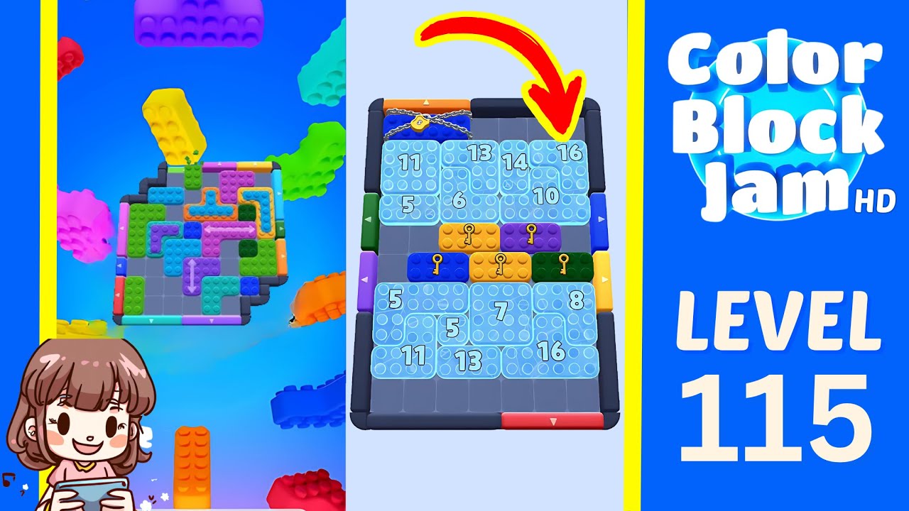 Color Block Jam Level 115 Solution Walkthrough - YouTube