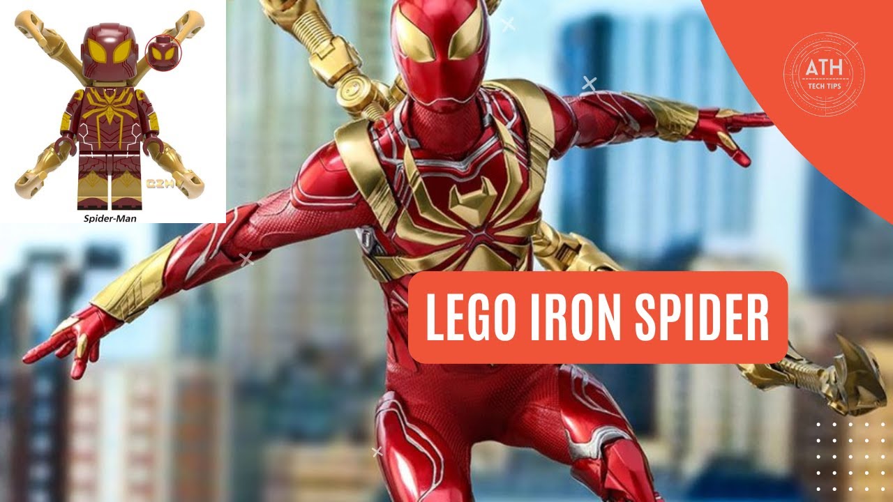 LEGO IRON SPIDER Build | Unofficial Minifigure - YouTube