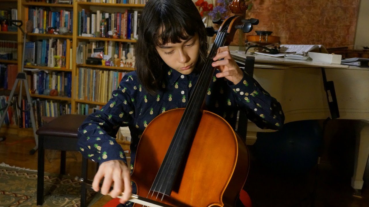 Adrian Fisher Suzuki Cello Book 5 Recital - YouTube