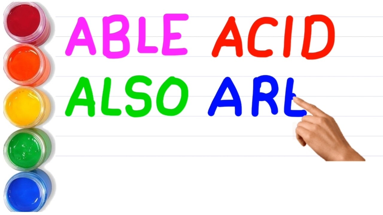 three letter words (rat, bat, mat, fat, cat, hat, sat ) at word family ...