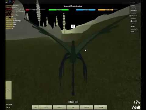 ROBLOX||DiNOSAUR SiMULATOR||SKiN SPOTLiGHT||INSECTOiD QUETZALCOTLUS ...