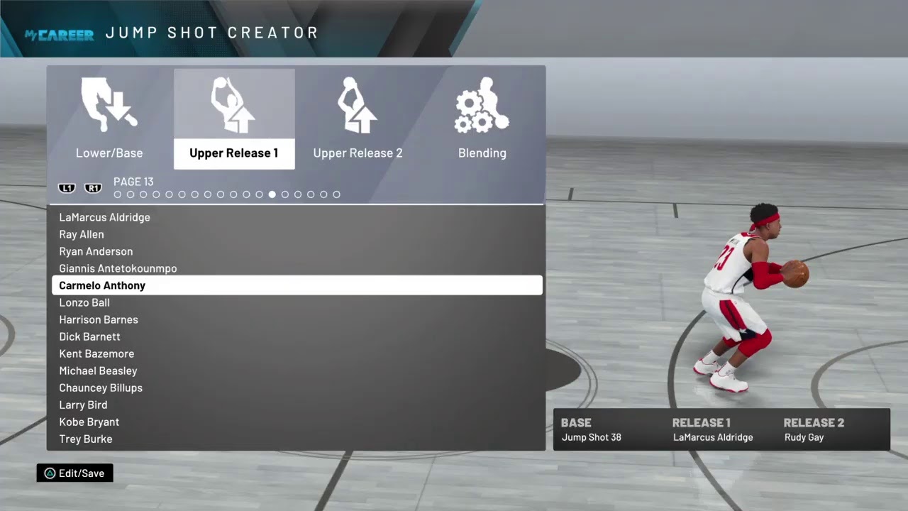 NBA 2k20 Best Point Guard Build Best Jumpshot - YouTube