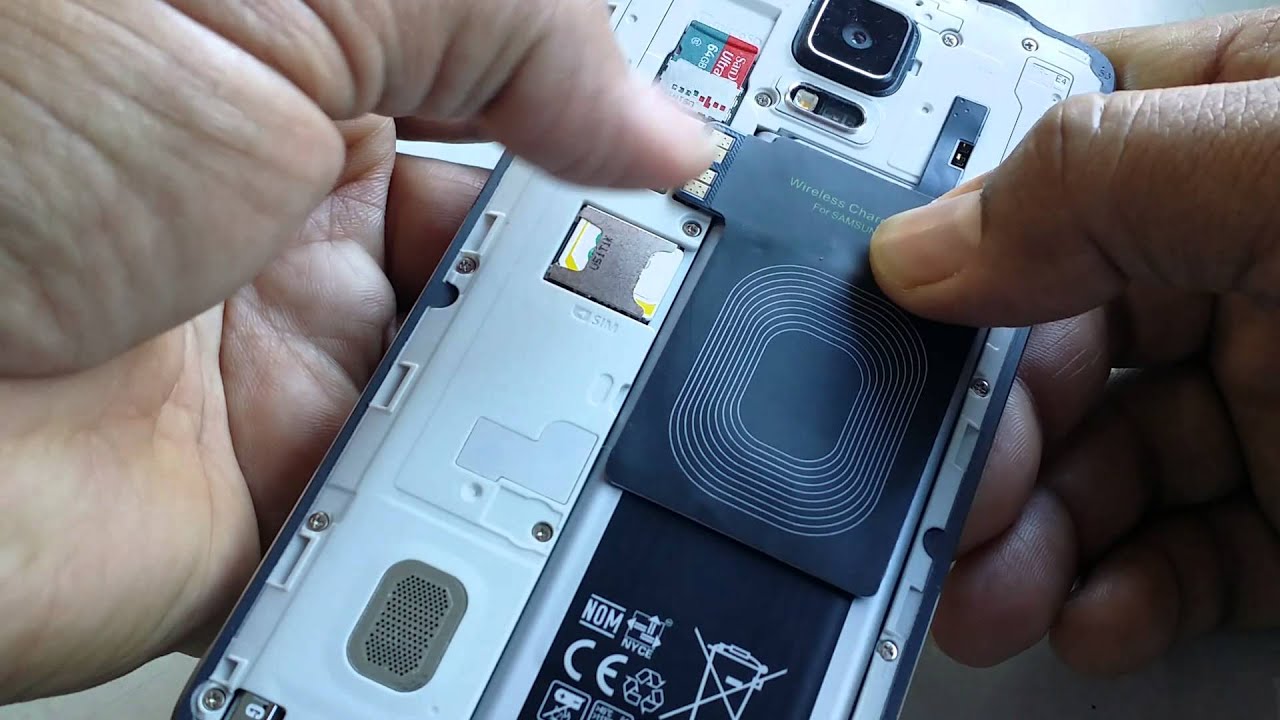 Samsung Galaxy Note 4 Wireless Charging. - YouTube