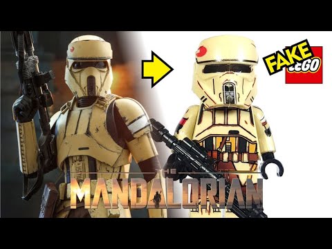 Fake Lego Shoretrooper Mandalorian custom minifigure by WM Block WM ...