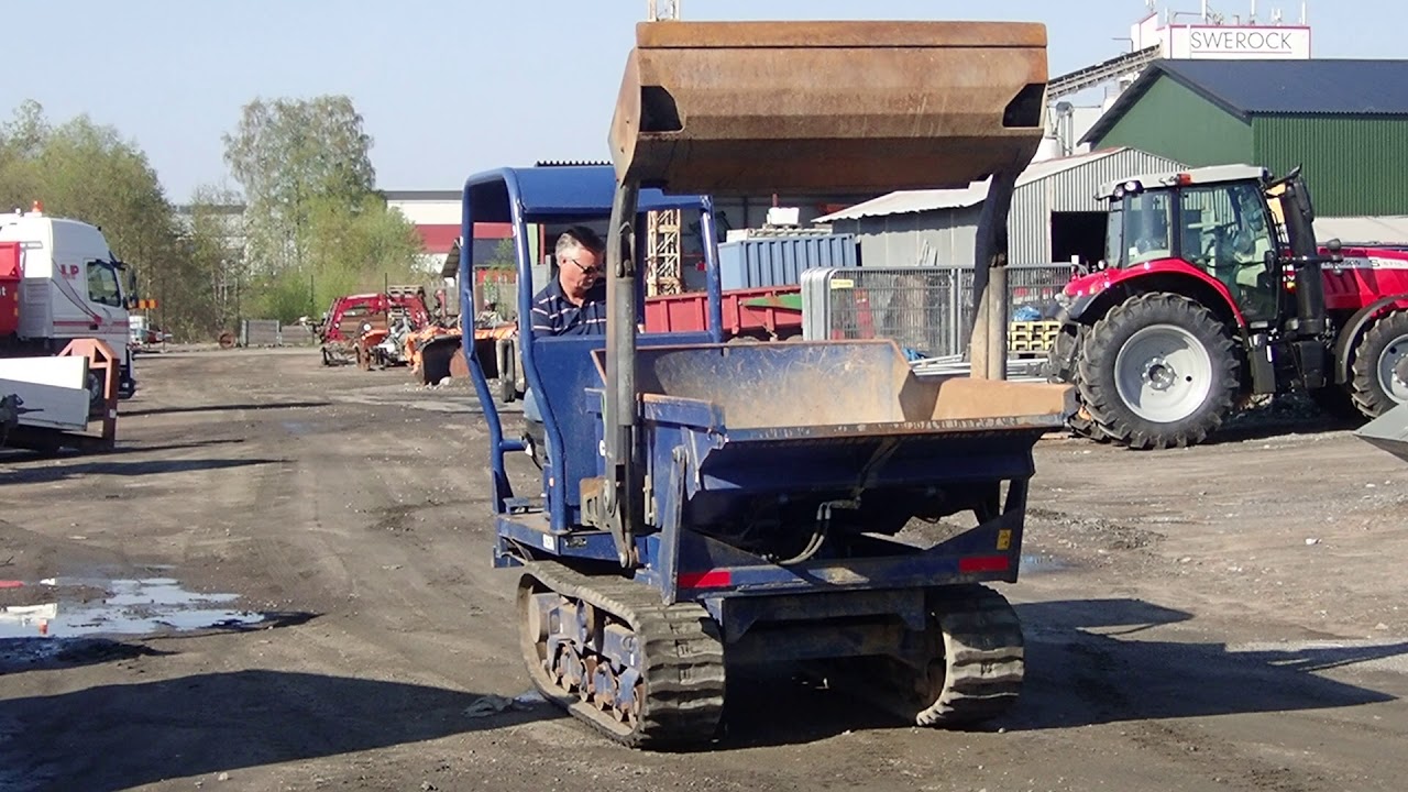 Canycom S25 Minidumper med lastare - 16 911890 - YouTube