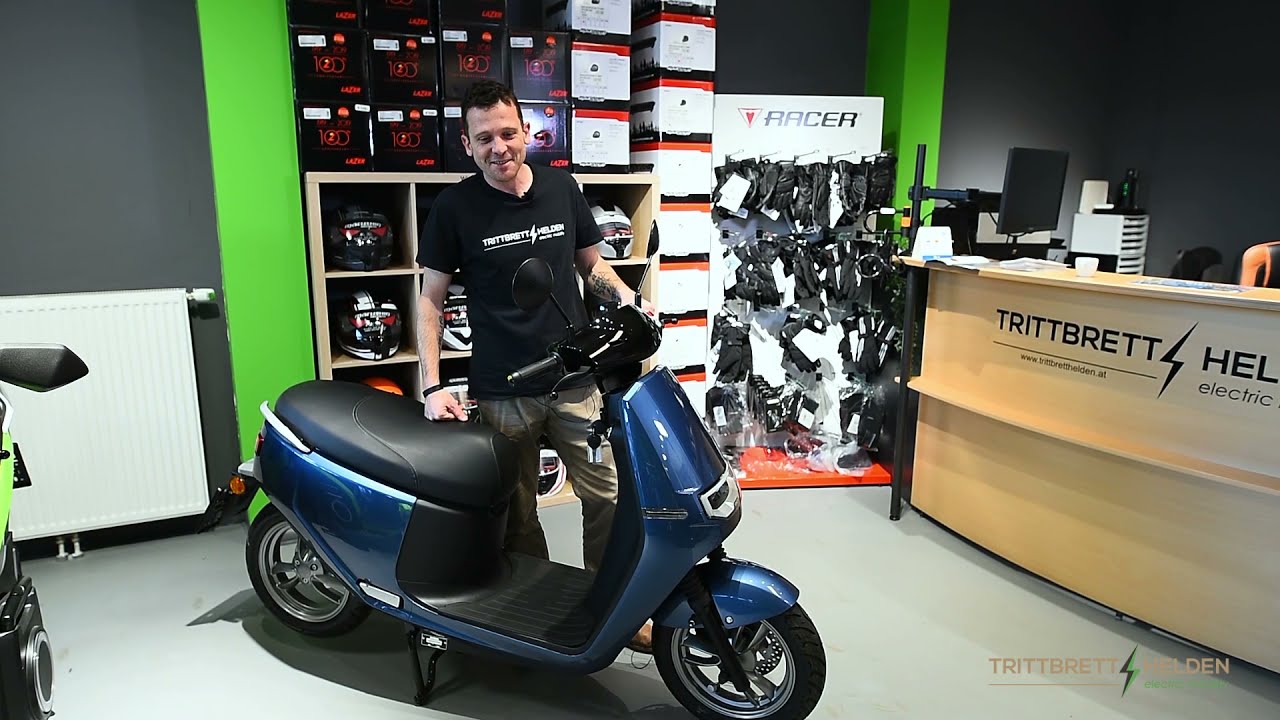 Ecooter E2R Elektroroller Vorstellung - YouTube
