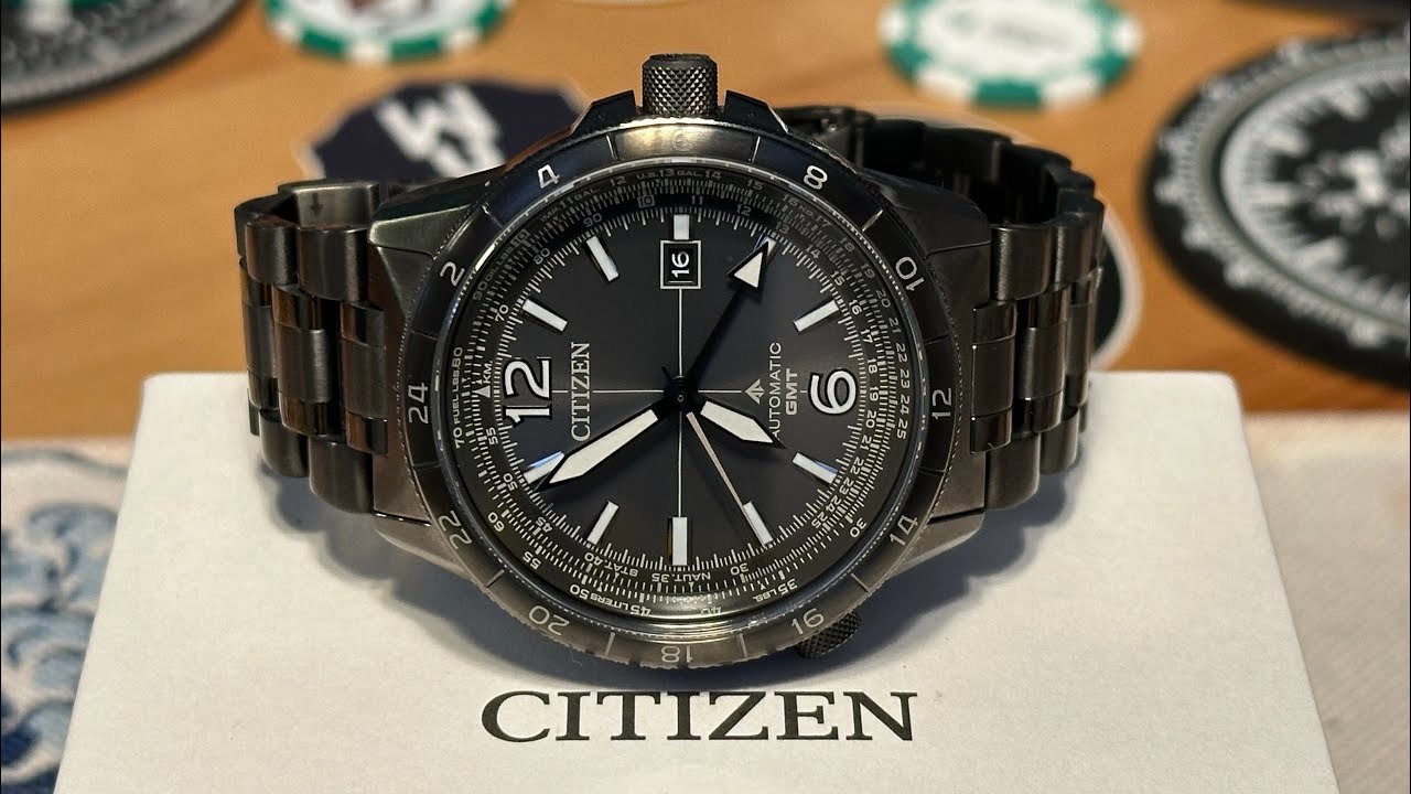 Unboxing Citizen Promaster Air GMT - YouTube