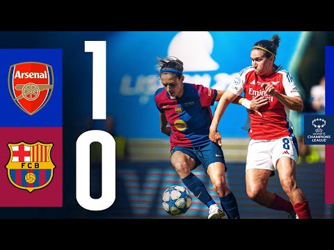 HIGHLIGHTS | ARSENAL 1 vs 0 FC BARCELONA | UEFA WOMEN'S CHAMPIONS LEAGUE FINAL 🔵🔴
