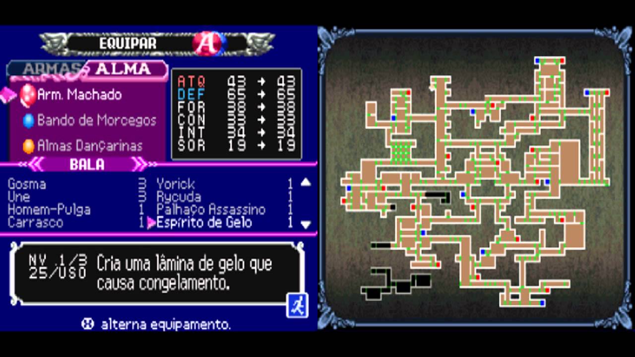 Detonado Castlevania DoS -14- Paranoia - YouTube